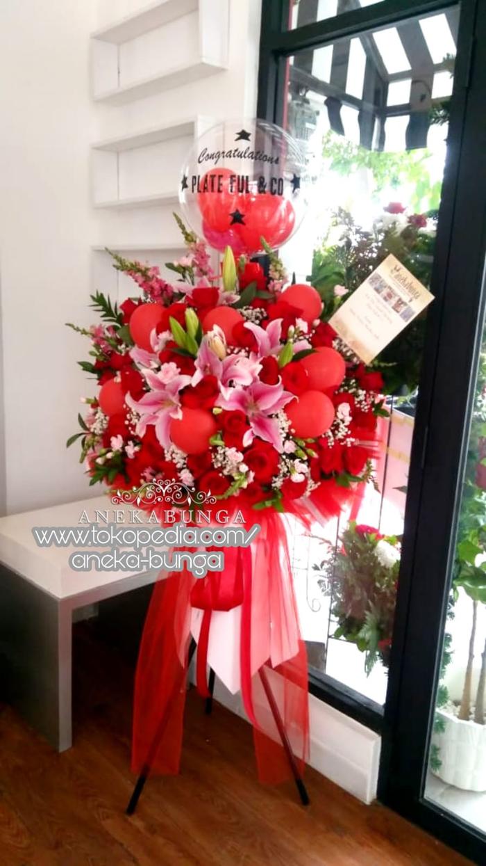 Jual Buket Bunga Standing Balon Ucapan Congratulations Toko Balloon ...