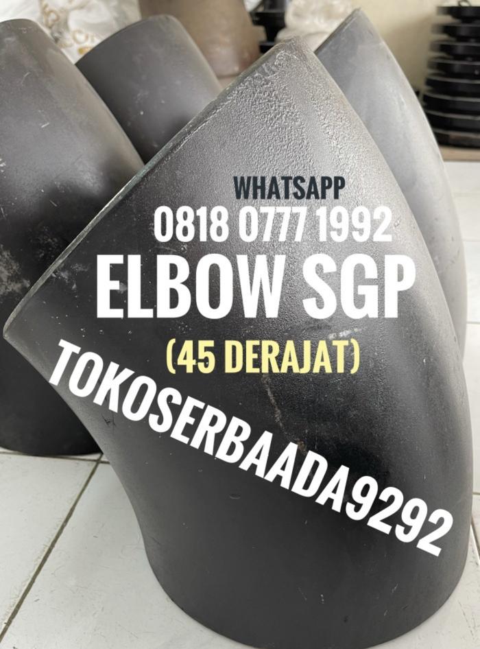 Jual Elbow Las SGP 28" inch -CS ; Elbow Besi SGP 28" inch (45 derajat ...