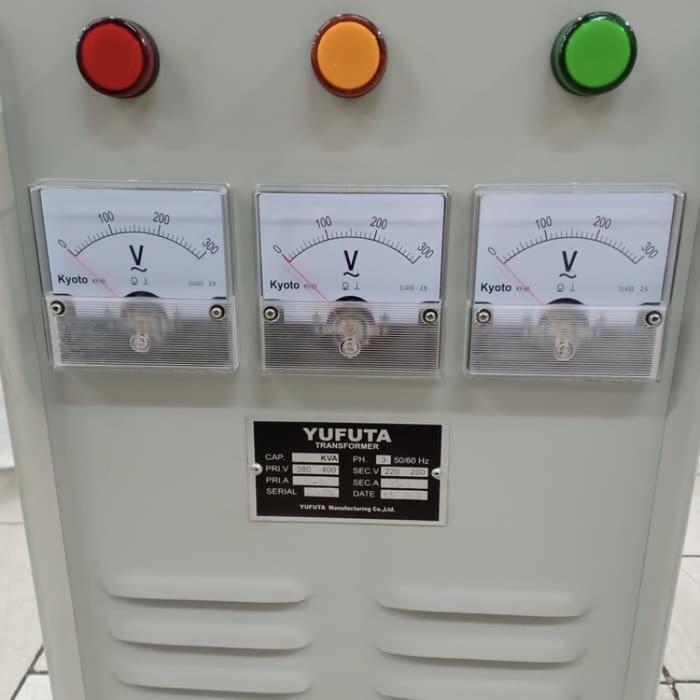 Jual Trafo Yufuta Auto Tranformer 7.5 kva 3 Phase 380V-400V / 200V-220V ...