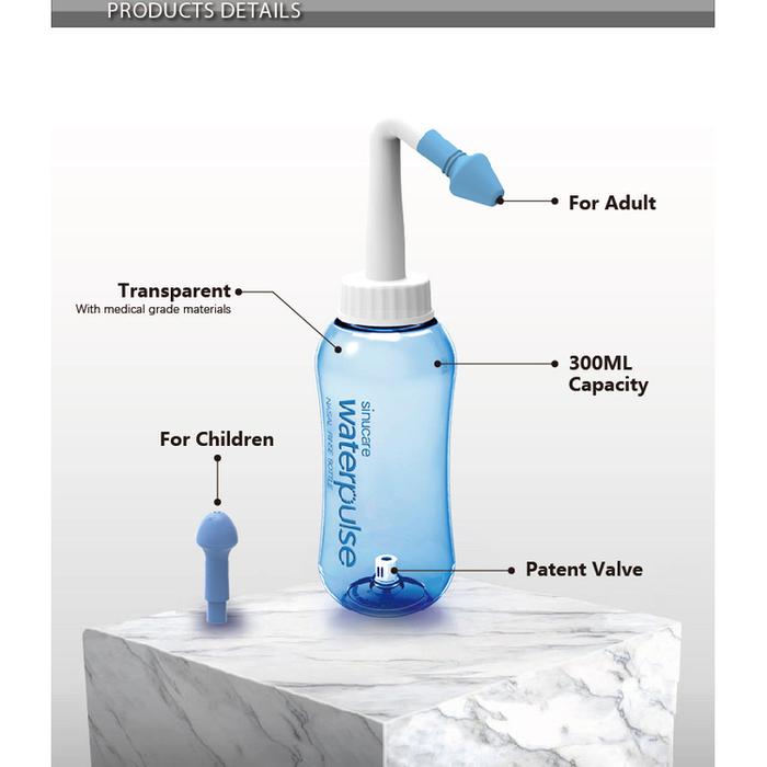 Jual Botol Cuci Hidung Nasal Rinse Bottle/ Neti Pot Nose Wash System ...