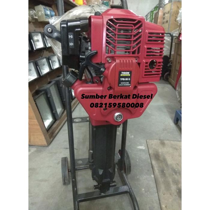 Jual Jack Hammer Mesin Bensin Tigon TPB50G Petrol Breaker Mesin Bobok ...