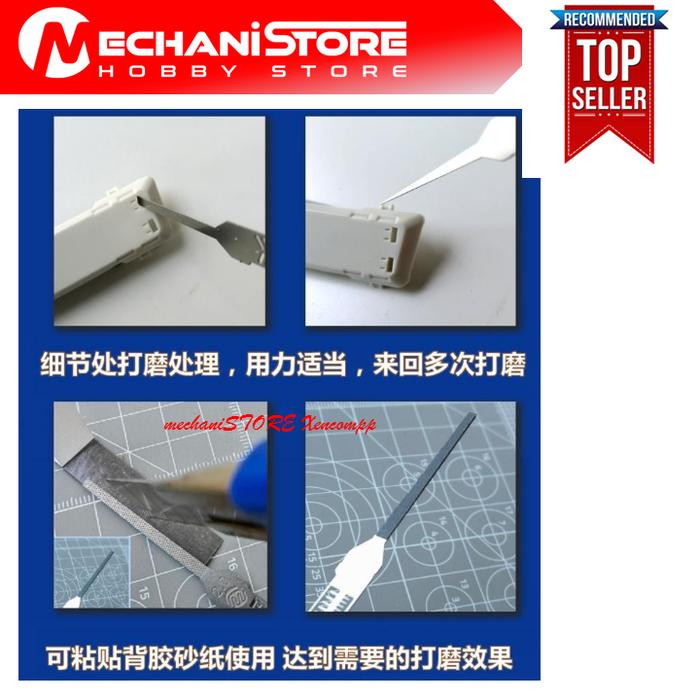 Jual Manwah Sanding File & Stencil Board - Template Panel Line Scribing ...