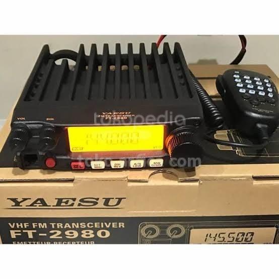 Jual Rig Yaesu Ft-2980 / Ft-2980 R / Ft2980r / Ft2980 R Vhf 136-174mhz Ori Di Seller Owl Store ...