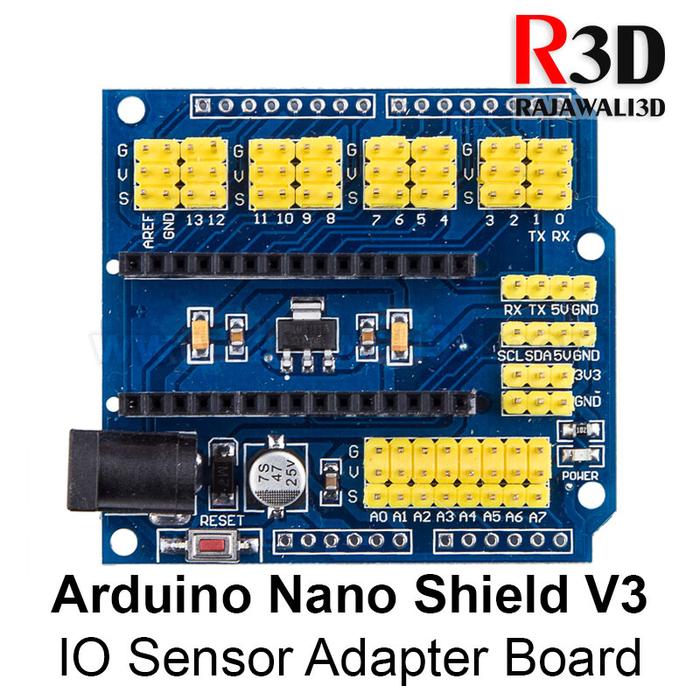 Jual Arduino Shield V3 IO Sensor Expansion Adapter Board Module - Kab ...