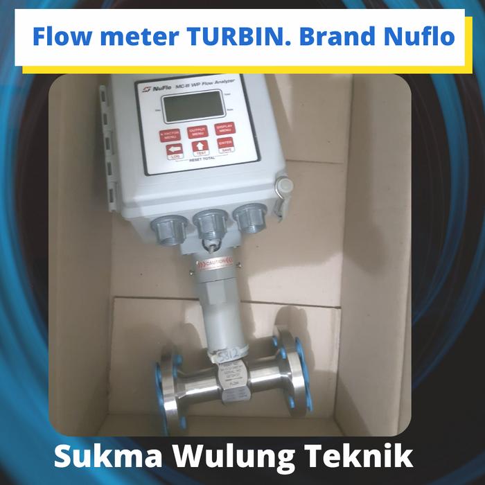 Jual Flow meter TURBIN. Brand Nuflo - Jakarta Pusat - Pt Sukma Wulung ...