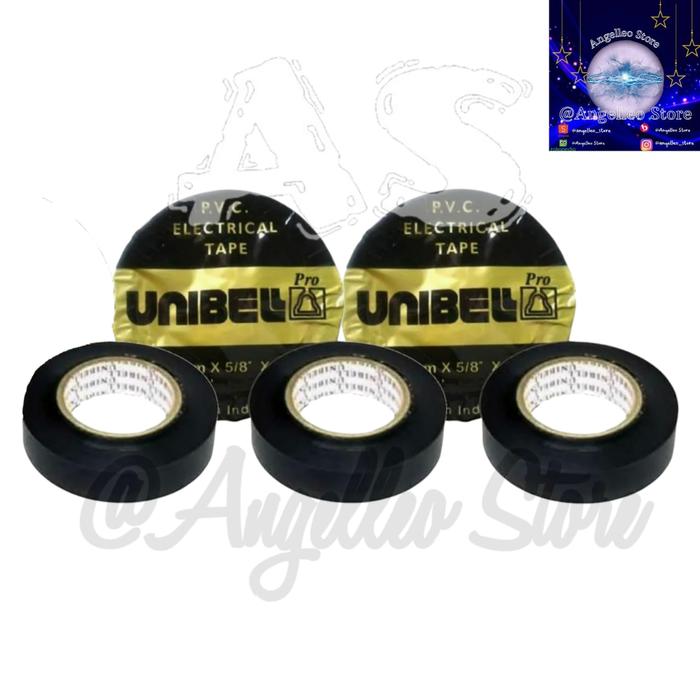 Jual Isolasi Unibell~PVC INSULATION TAPE~Hitam~Kecil - Kota Tangerang ...