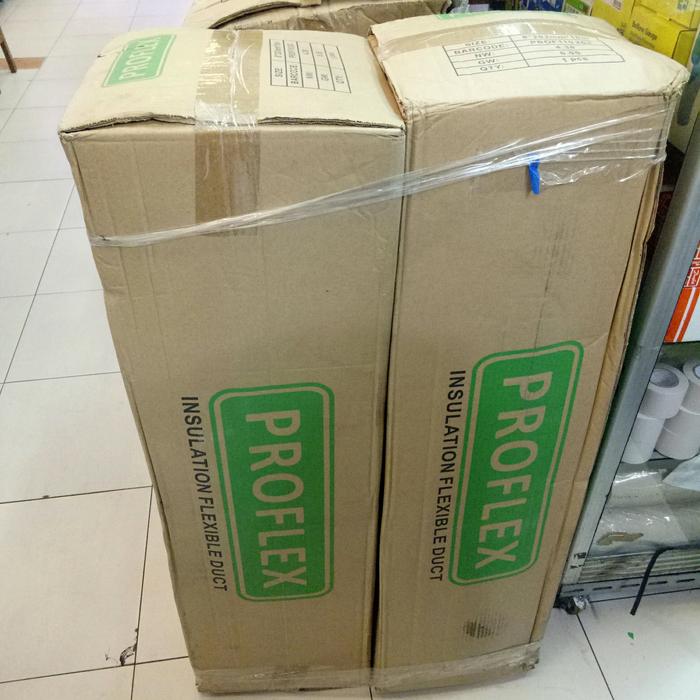 Jual FLEXIBLE DUCT INSULATED 12" MERK PROFLEX GLASS WALL - Jakarta ...