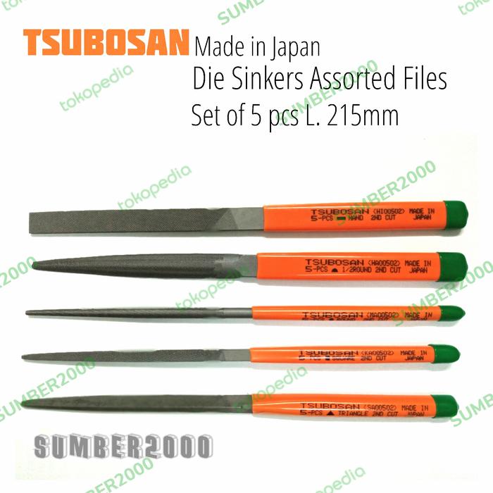 Jual KIKIR BESI SET 5PCS L.215MM ST005-02 TSUBASAN ORIGINAL MADE IN JAPAN - Jakarta Barat ...