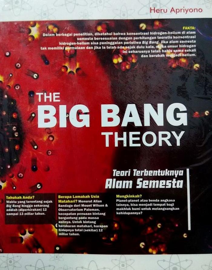 Jual Buku The Big Bang Theory: Teori Terbentuknya Alam Semesta - Kab ...