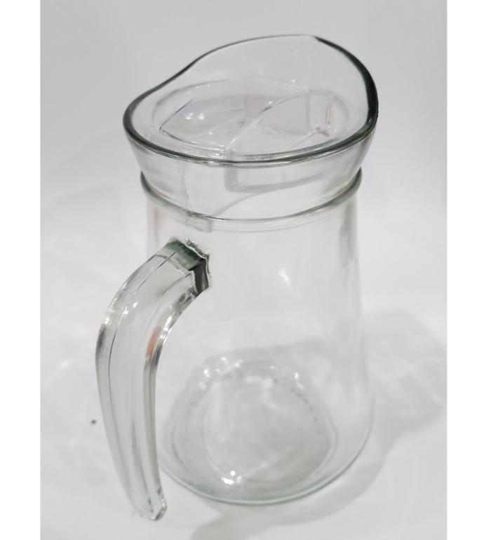 Jual Pitcher Water Jug 1000 Ml Tempat Air Minum Kaca Pitcher Kaca 1 ...