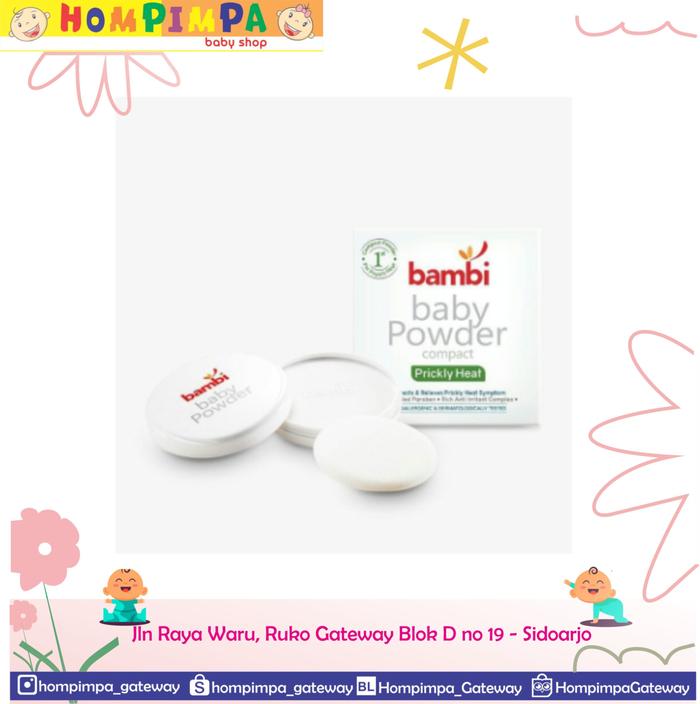 Jual Bambi Baby Powder Compact Prickly Heat 40gr - Kab. Sidoarjo ...