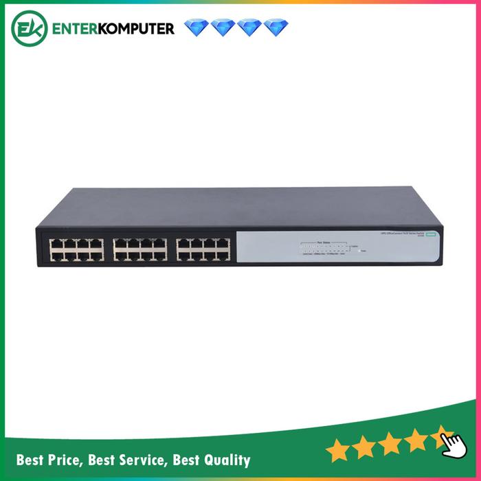 Promo HP V1420-24G-R Gigabit Unmanaged Switch 24 ports - JG708B Cicil 0% 3x - Jakarta Pusat ...