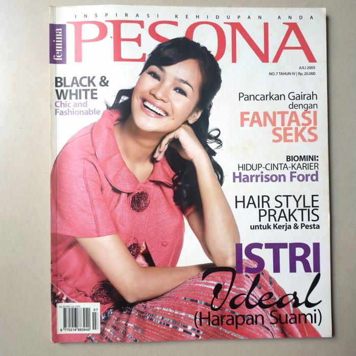 Jual Majalah Pesona Juli 2005 - Cover Elva - Annette Bening - Harrison Ford - Kota Tangerang ...