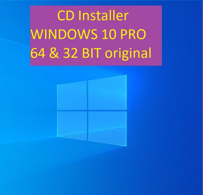 Jual CD INSTALLER WINDOWS 10 PRO 64 & 32 BIT orriginal - Kab. Bekasi ...