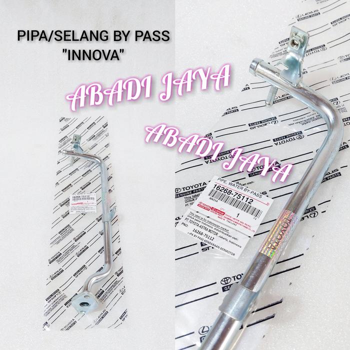 Jual PIPA BYPASS SELANG RADIATOR BENSIN TOYOTA INNOVA FORTUNER HILUX ...