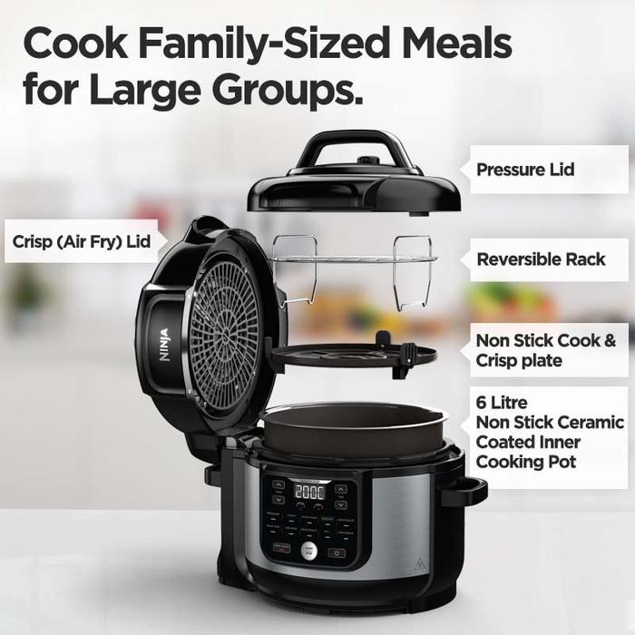 Jual Ninja Foodi Op350 Multi Cooker 6l Air Fryer Presto Slow Cooker Di ...