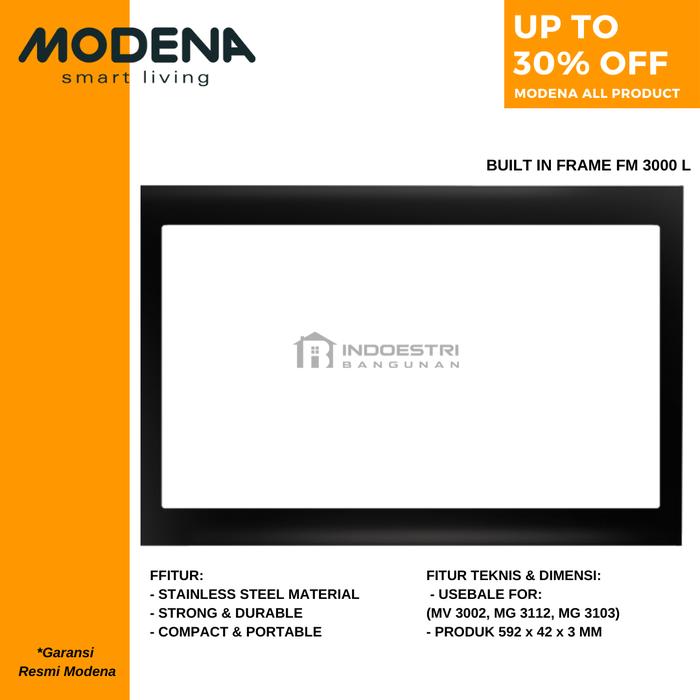 Jual Built In Frame Modena FM 3000 L / Frame Microwave Oven Modena FM ...