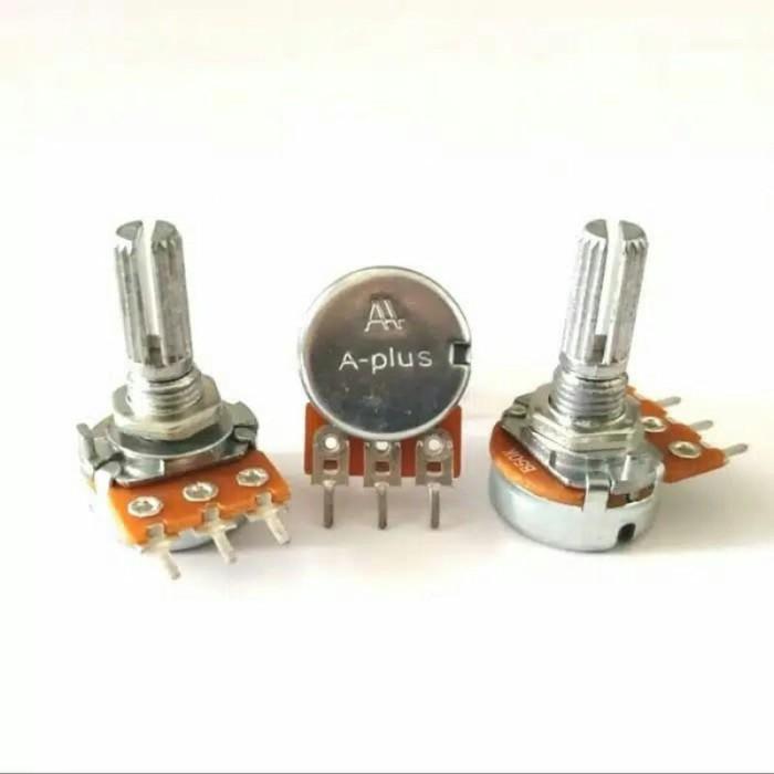 Jual A Plus Potensio Potentiometer Potensiometer MONO 3 Kaki 50K B50K ...