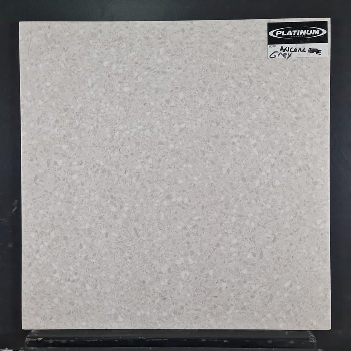Jual Keramik Lantai Platinum ANCONA Series 40x40 Kw 1 - GREY - Jakarta ...