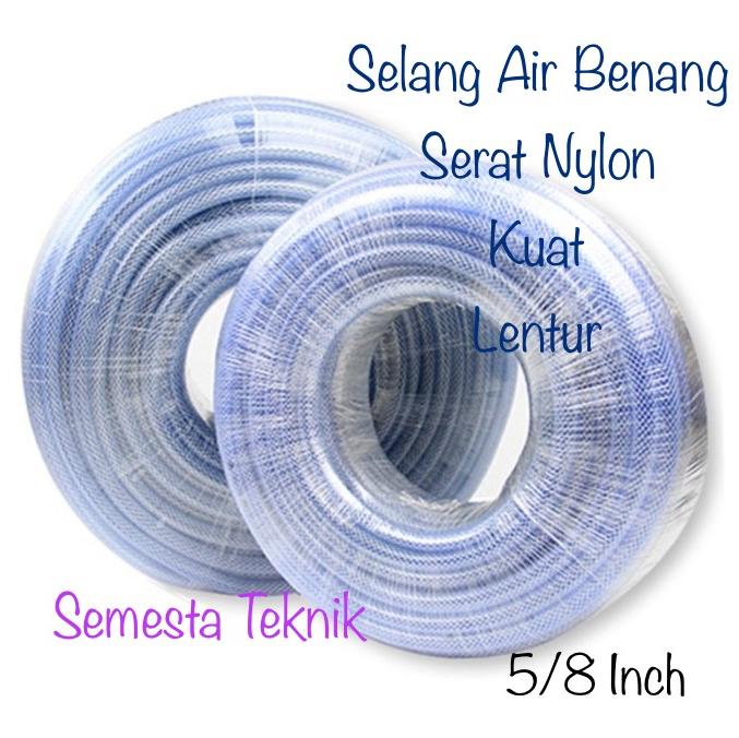 Jual Selang air serat nilon benang ukuran 5/8 inch panjang 50 meter - Kota Medan - Semesta ...