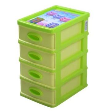 Jual Shinpo 363-4 Mini Container Susun 4 Laci Drawer Cabinet Plastik ...