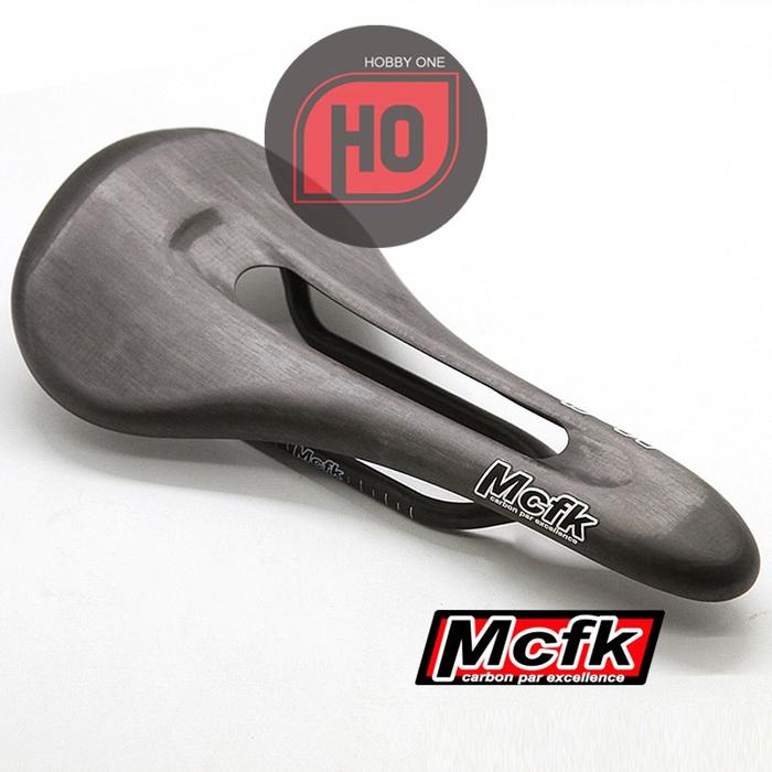 Promo MCFK Saddle Carbon Open UD-Matt Carbon - Sadel Rail Carbon ...