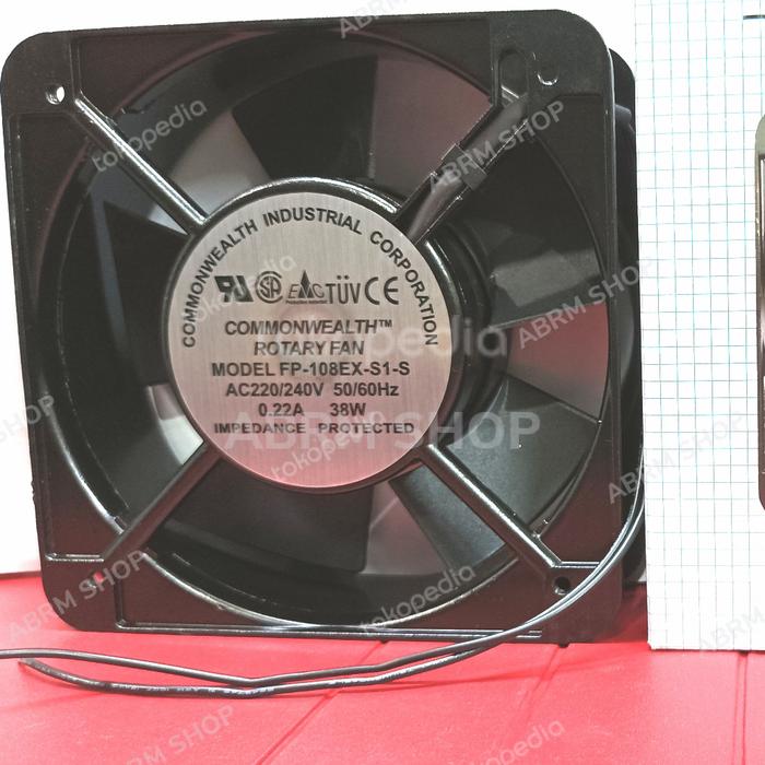 Jual FAN AC 15CM COMMONWEALTH KIPAS PENDINGIN 15CM 220V 38W FP-108EX-S1-S - Kota Bandung - ABRM ...