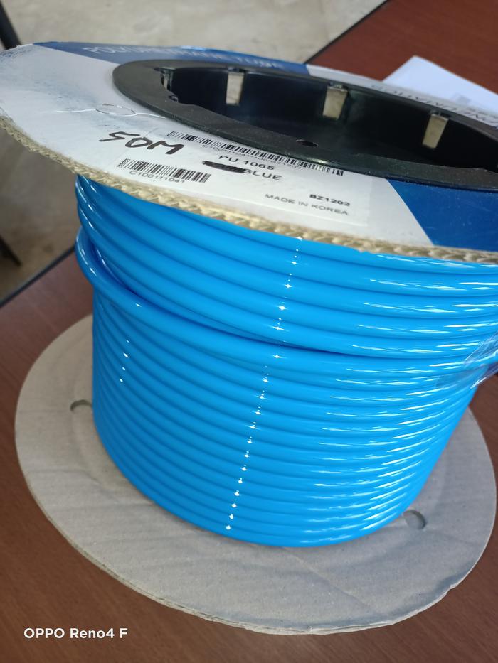 Jual Selang Polyurethane PNEUMATIC PU 10mm OD x 6,5mm ID /meter BLUE ...