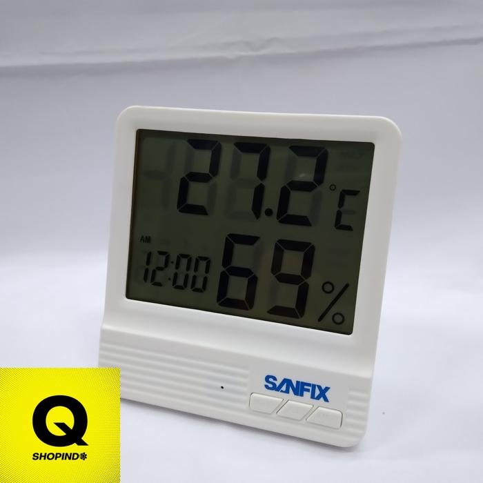 Jual SANFIX TH-303C/TH303C Thermometer&Hygrometer Thermometer Ruangan ...