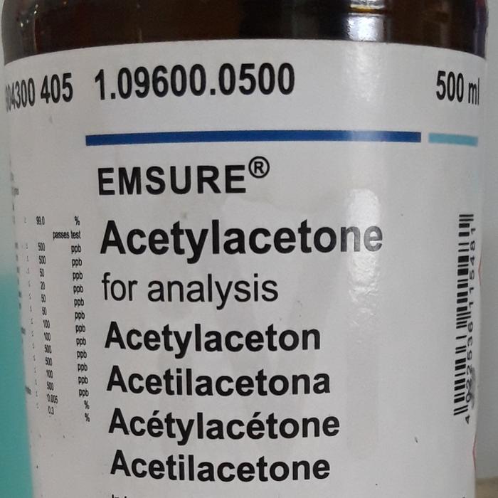 Jual Asetilaseton/Acetylaceton/Acetilaseton - Kab. Bantul - muda berkah ...