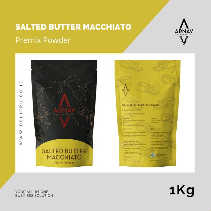Promo Arnav Premix Powder Salted Butter Macchiato - Bubuk Premix ...
