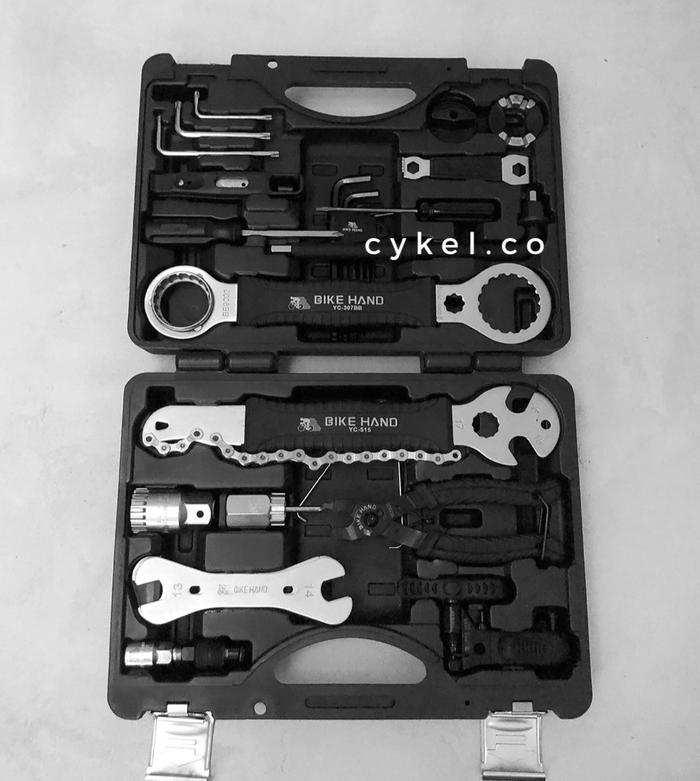 Jual bike hand YC 721 bike tool box set reparasi bengkel sepeda bike ...