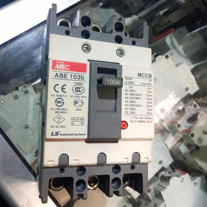 Jual mccb ls 3p 100a ABE 103b 100a MEC - Kota Bandung - All Electricity ...
