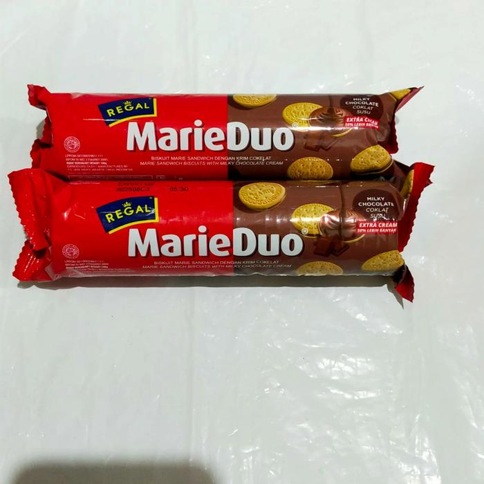 Harga Regal Marie Duo Coklat 100 gr hari ini Kamis, 26 Sep 2024 20.43 WIB