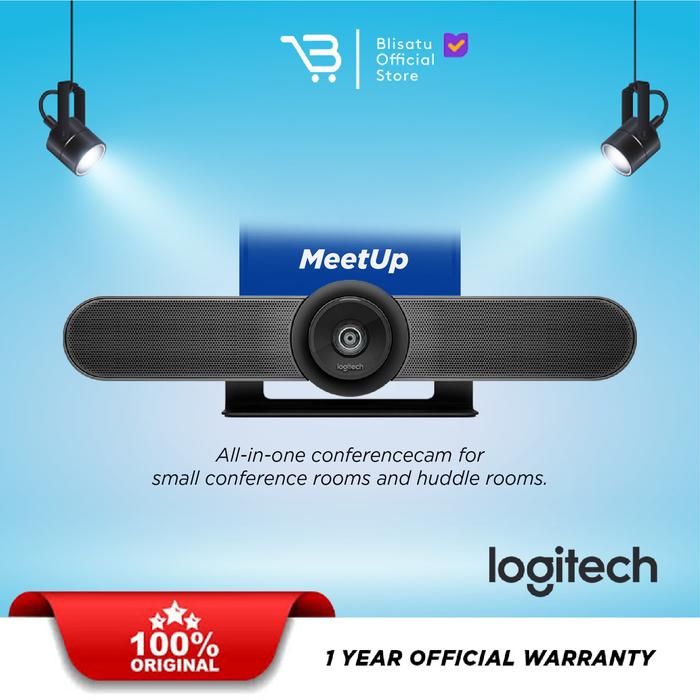 Promo Logitech MeetUp All-in-one Conference Cam Ultra Wide Lens Meet Up ...