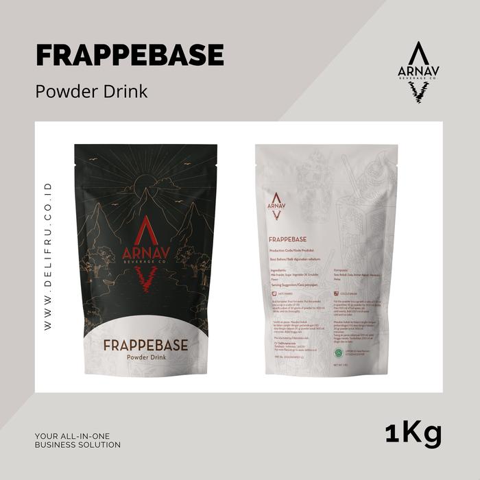Promo Arnav Powder Drink Frappe Base - Bubuk Minuman Base Frappe 1 Kg ...