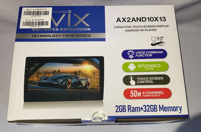 Jual Double din Android 10 inch AVIX AX2AND10X13 Full Android 2GB+32GB ...