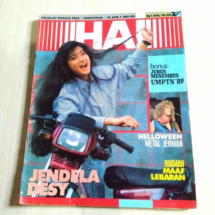 Jual Majalah HAI No.17 Apr 1989 DESY RATNASARI (RARE ITEM) - Kota ...