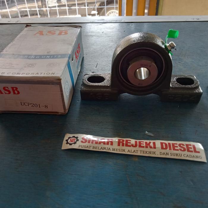 Jual Laher Laker Pillow Block UCP 201-8 UCP201-8 As 13 mm 13mm 1/2" ASB zg - Kab. Gresik ...