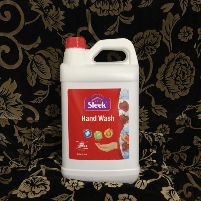 Jual SLEEK Hand Wash / Soap / Sabun Cuci Tangan Antibacterial 4L 4 ...