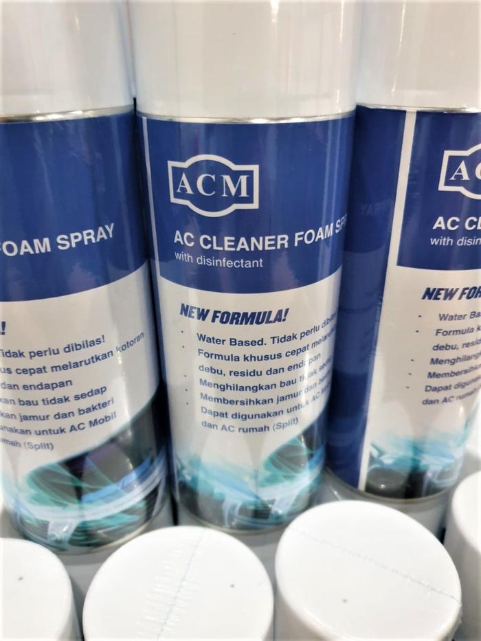 Jual ACM AC Cleaner Spray Pembersih Foam AC Mobil & Rumah Desinfektan ...