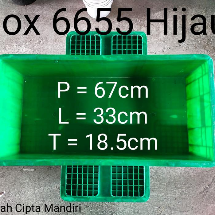 Jual box rapat container industri bak plastik ikan bak hidroponik box ...