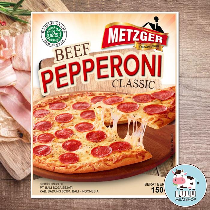 Jual Beef Pepperoni Topping Pizza Daging Sapi Halal Metzger - Kab ...