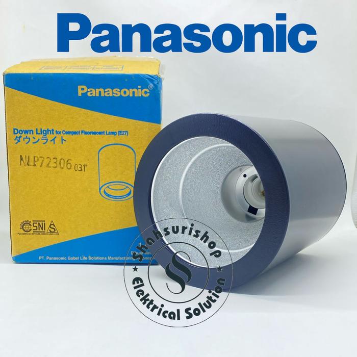 Jual PANASONIC DOWNLIGHT OUTBOW FITTING E27, HANYA KAP TANPA LAMPU ...