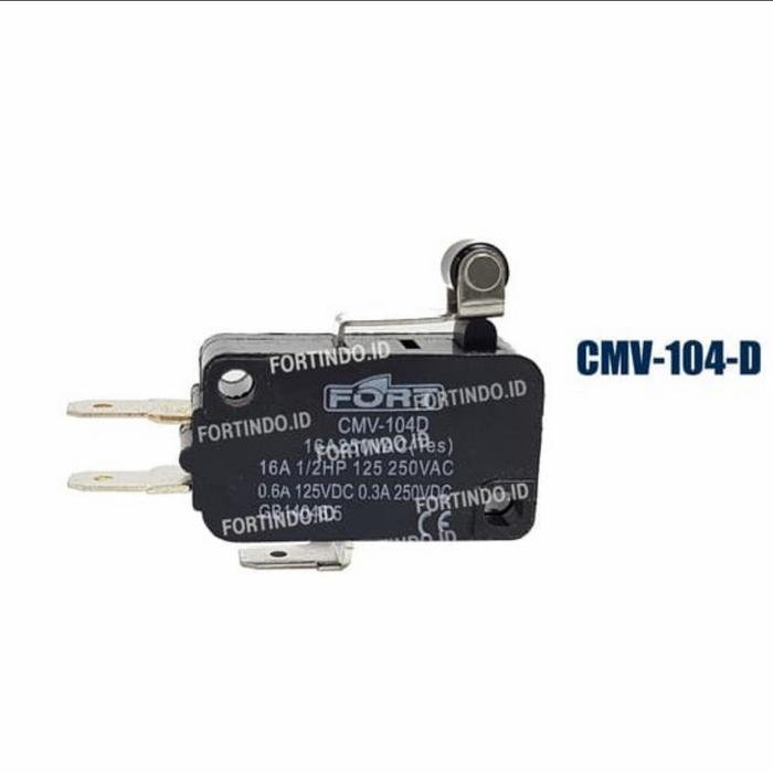 Jual Micro Switch CMV-104-D Saklar Sensor Limit Switch FORT - Kota Surabaya - Tunas Electric ...
