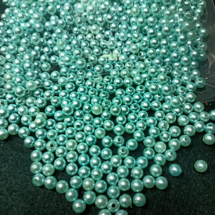 Jual Mutiara ringan ukuran 6mm ( 2/2 ) - Kuning 61, 1/2 ons / 50 gr ...