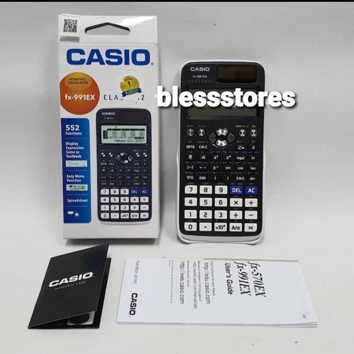 Jual casio FX 991EX - scientific kalkulator FX-991EX. kalkulator kuliah ...