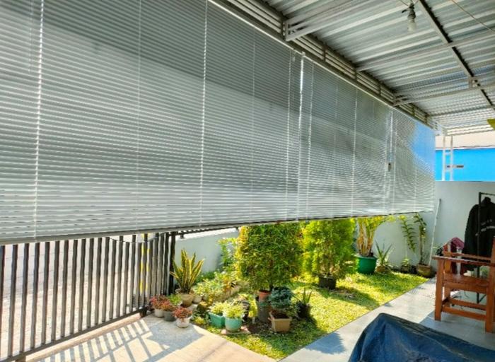 Jual tirai krey gorden alumunium indoor outdoor horizontal best seller ...