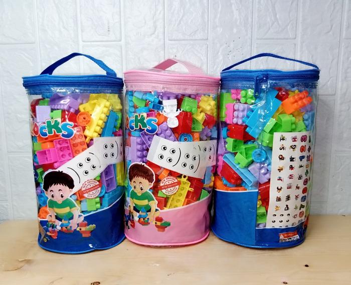 Jual Mainan Anak Edukasi Lego Brick Susun 270 PIP Lengkap Mobil Dan ...
