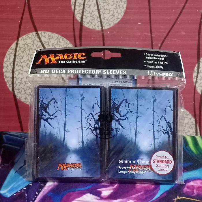 Jual UltraPro Sleeve - Standard MTG Unhinged Swamp Art (80 pcs ...